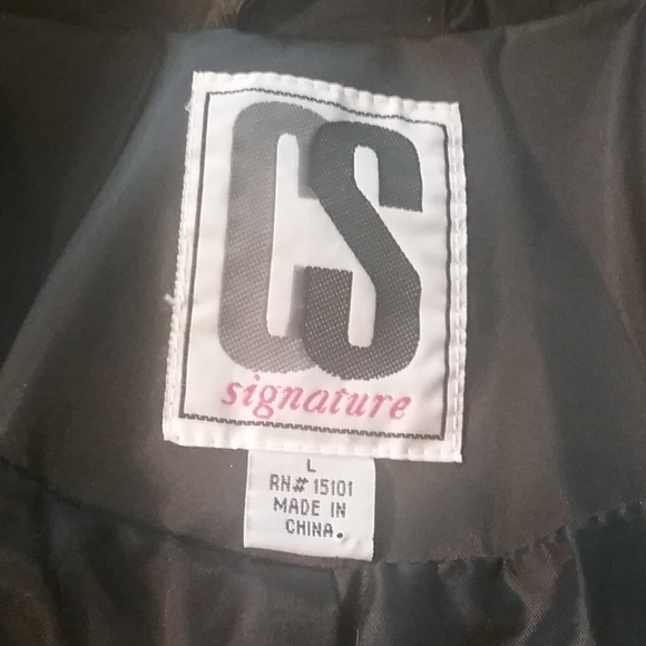 Cs Signature | Jackets & Coats | Cs Signature Black Jacket | Poshmark